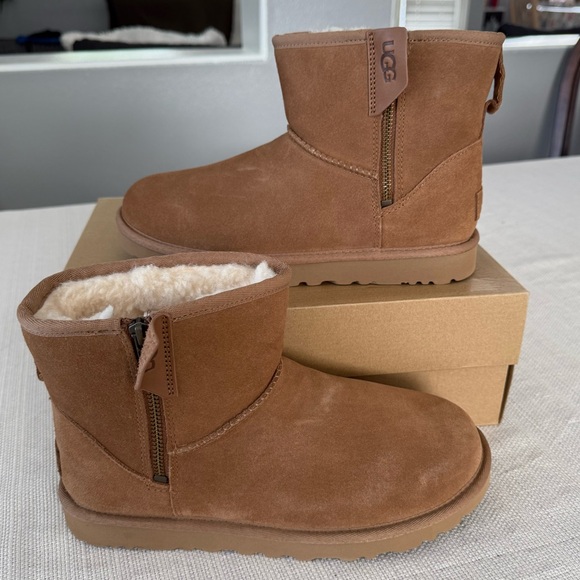 UGG | Shoes | Ugg Classic Mini Bailey Zip Boot | Poshmark
